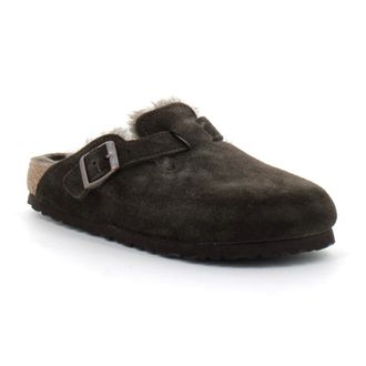 Birkenstock Homme, Chaussures, Brun, Taille: 36 EU Mocca Slip-On en Shearling