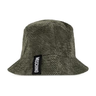 Moschino unisex, Accessoires, Vert, Taille: L Chapeau R&eacute;versible
