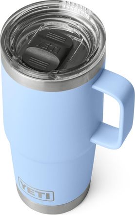Yeti Rambler, Stainless Steel Vacuum Insulated Travel Mug with Stronghold Lid, Big Sky Blue, 20 oz (591 ml)