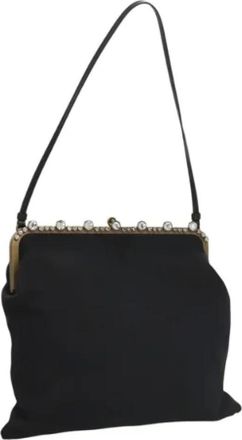 Miu Miu Pre-owned Cuir sacs-main - Femme - Pre-owned - Noir - Taille: ONE Size