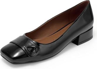 Aerosoles ISAI pour femme, Similicuir verni noir, 36 EU