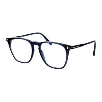 Tom Ford Homme, Accessoires, Bleu, Taille: 52 MM Lunettes Optiques