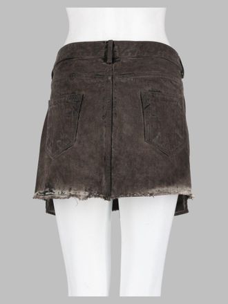 Rick Owens Lana Mini Skirt - Charcoal
