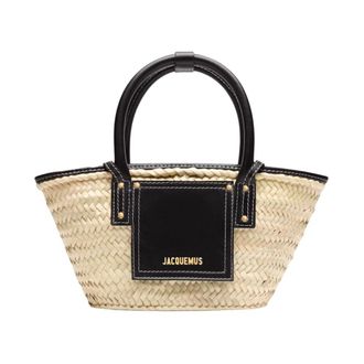 Jacquemus Femme, Sacs, Beige, Taille: ONE Size Le Petit Sac Panier Soli