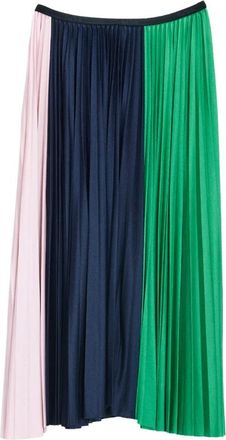 Paul Smith Femme, Jupes, Multicolore, Taille: 40 FR Gonna Pieghe Tricolore