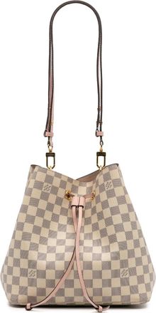 Louis Vuitton Hobo Bags - Damier Azur Neonoe MM - Gr. unisize - in Weiß - für Damen