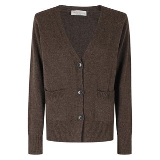 Roberto Collina Cardigan ML - - Knitwear - Damen - Braun - XS