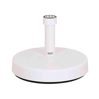 Siena Garden Schirmst&auml;nder Fill Foot rund 25 kg wei&szlig;