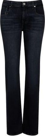 7 For All Mankind Jean droit d&eacute;lav&eacute;