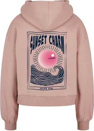 Merchcode Hoodie Ladies Sunset Charm Oversized Hoody