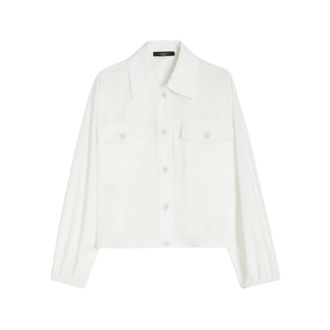Max Mara Damen, Blusen & Hemden, Wei&szlig;, SGr&ouml;&szlig;e