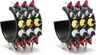 Amina Muaddi Ohrringe - Bijoux Red - Gr. unisize - in Rot - f&uuml;r Damen