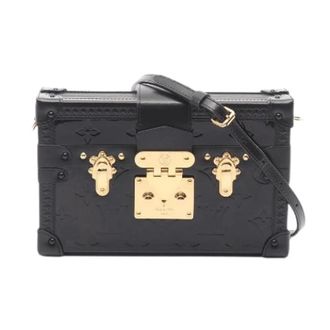 Louis Vuitton Pre-owned Petite Malle Monogram Vernis Umh&auml;ngetasche - - Pre-owned - Damen - Schwarzk - ONE SIZE