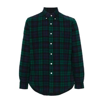 Polo Ralph Lauren Long Sleeve Sport Shirt - - Shirts - Herren - Gr&uuml;n - M