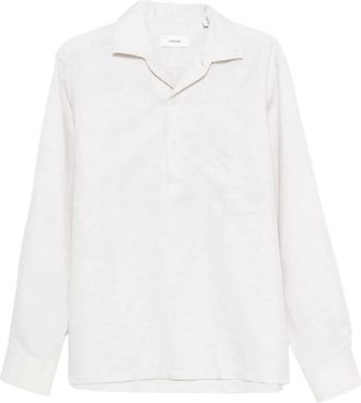 Lardini Homme, Chemises, Blanc, Taille: M Polo &agrave; manches longues