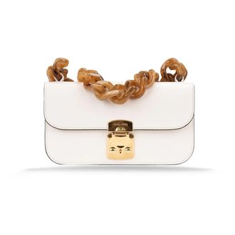 Miu Miu Madras Small Shoulder Bag - - Bags - Damen - Wei&szlig; - ONE SIZE