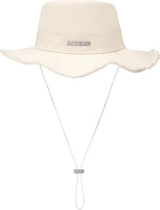 Jacquemus unisex, Accessoires, Blanc, Taille: 56 CM Le Bob Artichaut
