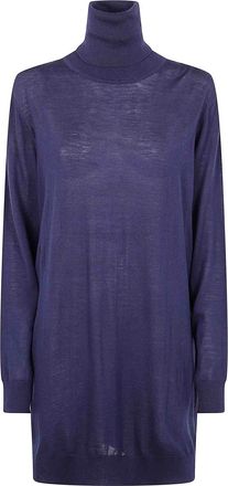 Liviana Conti Pull Col Rond - Bleu