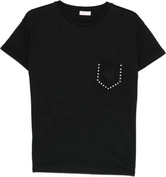Liu Jo Femme, Tops, Noir, Taille: 42 FR Liu Jo T-shirts et Polos Noir