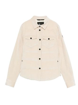 Moncler veste matelass&eacute;e &agrave; patch logo - Tons neutres