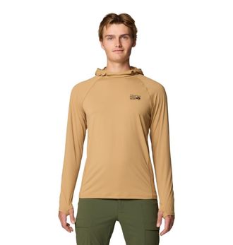 Mountain Hardwear Crater Lake Herren-Kapuzenpullover f&uuml;r Wandern, Camping, Rucksackreisen und Freizeitkleidung, Buck, X-Large
