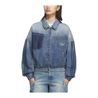 adidas Femme, Vestes, Bleu, Taille: 40 FR Veste en jean