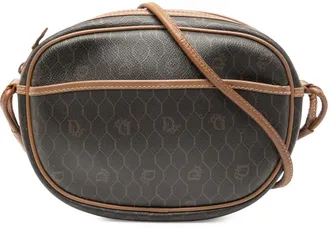 Dior Hobo Bags - Honeycomb Coated Canvas Crossbody - Gr. unisize - in Schwarz - für Damen