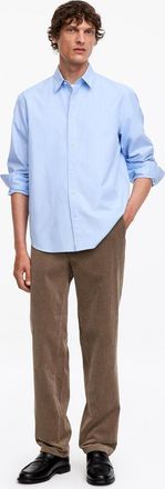 Arket Cordhose Mit Normaler Passform -Beige