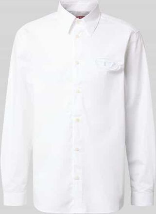 Diesel Freizeithemd mit Label-Stitching