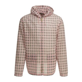 Beams Plus Veste &agrave; capuche Swing - Homme - Vestes - Rose - Taille: XL