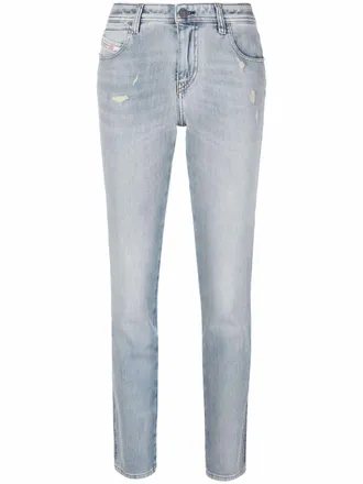 Diesel jean 2015 Babhila 09B68 &agrave; coupe skinny - Bleu