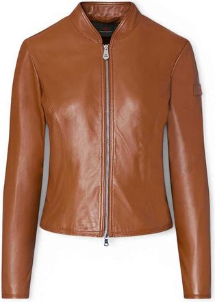 Peuterey Blouson En Cuir - Marron