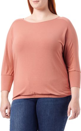 s.Oliver Damen T-Shirt 3/4 Arm ORANGE, 42