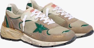 Golden Goose Baskets Running Dad en cuir m&eacute;lang&eacute;