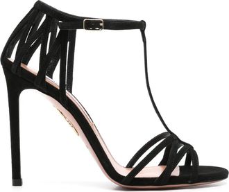 Aquazzura sandales Forever More 100 mm - Noir