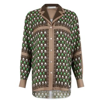 Tory Burch Seidentop - - Blouses & Shirts - Damen - Mehrfarbig - M