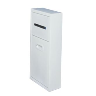 Generic Edelstahl-Schlafzimmernische, wandmontiertes Aufbewahrungsregal, bohrfreies Montagedesign, leicht zu bewegendes Badezimmer-Aufbewahrungsregal, M&uuml;lleim