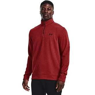 Under Armour Storm Fleece Half Zip Pull Golf - Stade Rouge/Noir - M