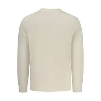 Timberland Cotton Crew Neck Long-Sleeve T-Shirt - Beige