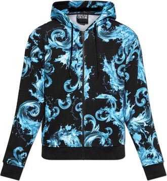 Versace Jeans Couture Homme, Sweatshirts et sweats &agrave; capuche, Bleu, Taille: XL SweaT-shirts & SweaT-shirts &agrave; capuche