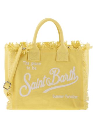 MC2 Saint Barth Sac en toile &agrave; franges Mc2 Saint Barth Colette