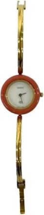 Gucci Montre vintage doccasion - Femme - Pre-owned - Jaune - Taille: ONE Size