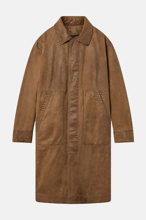 Golden Goose Wachsgewebter Trenchmantel