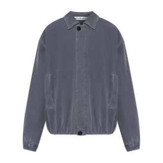 American Vintage Homme, Vestes, Gris, Taille: M/L Veste en jean