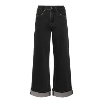 Gestuz Wide Jeans - - Jeans - Damen - Schwarzk - W27 L32