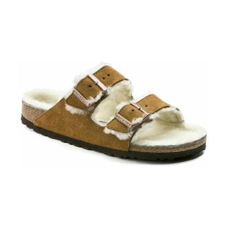 Birkenstock Sandalen Arizona Shearling - - Shoes - Herren - Braun - 44 EU