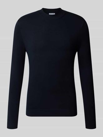 Antony Morato Slim Fit Strickpullover aus Viskose-Mix mit Stehkragen