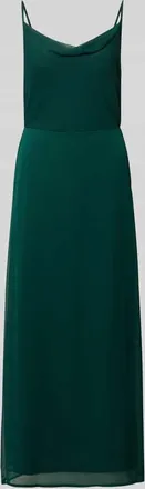 Vila Abendkleid mit Spaghettitr&auml;gern Modell FALIA