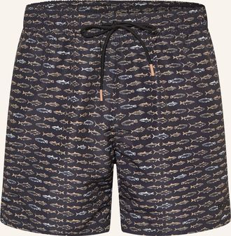 HUGO BOSS Badeshorts Danio schwarz