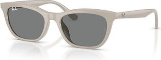 Ray-Ban Rb4474d Sonnenbrillen Beige Fassung Grau Glas 54-18